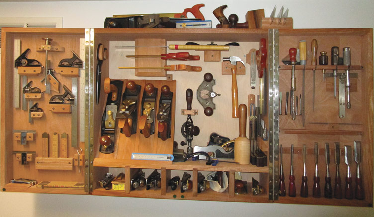 A gallery of shopmade tools, benches, and other shop items ...