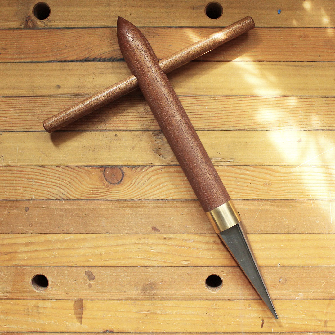 Sapele and red brass reamer - FineWoodworking