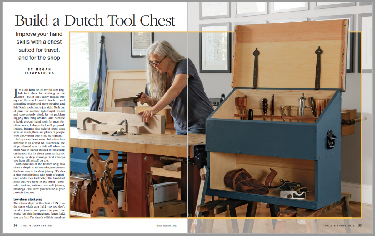 How to build a Dutch tool chest - FineWoodworking