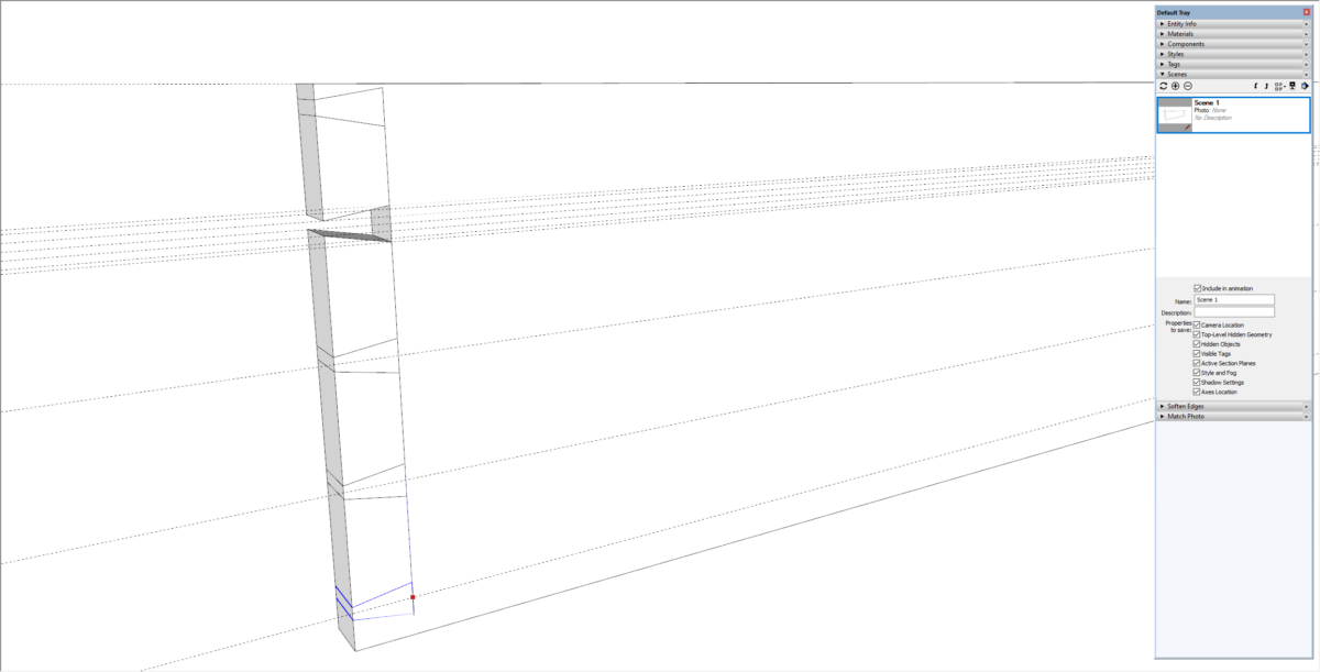 Dovetailed drawer design in SketchUp - FineWoodworking