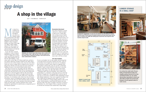 Shop Design: A shop in the village - FineWoodworking