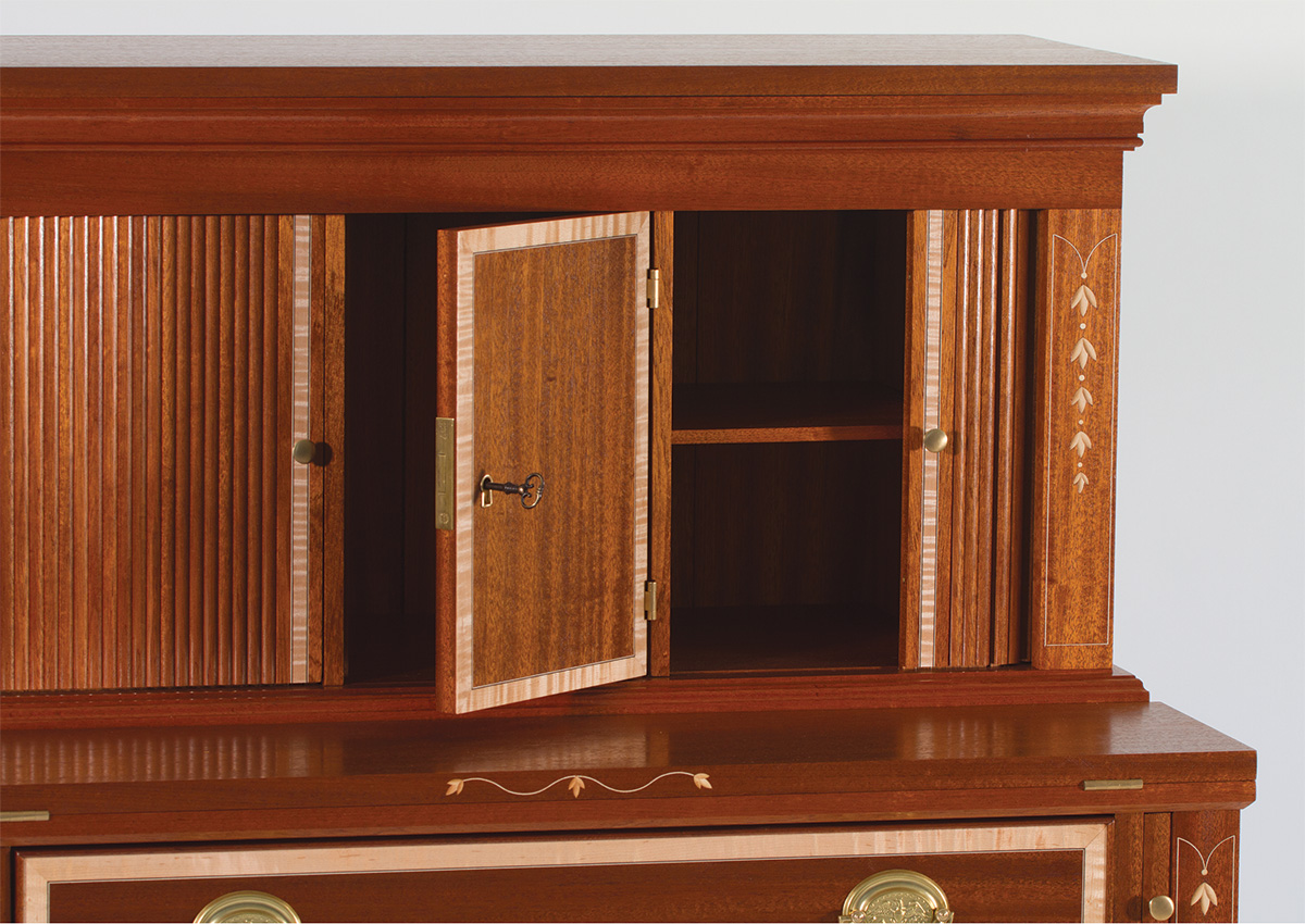 Updated Tambour Desk - FineWoodworking