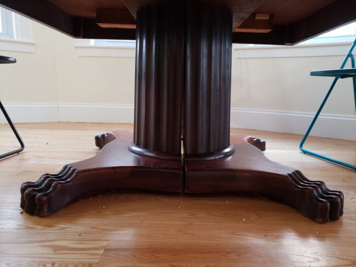 Balancing an old pedestal table - FineWoodworking