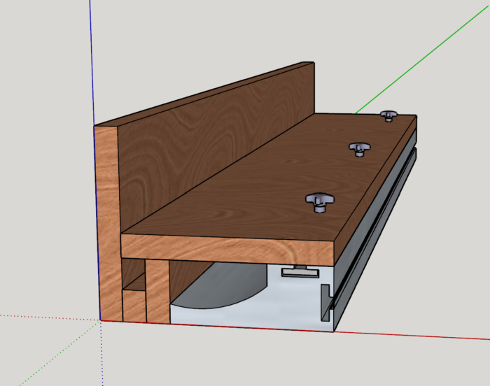 Sacrificial fence on a Unifence - FineWoodworking
