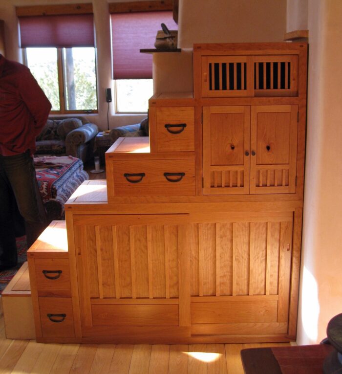 modular tansu step cabinet - FineWoodworking