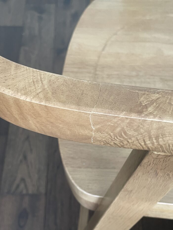 Tips for repairing this broken stool? - FineWoodworking