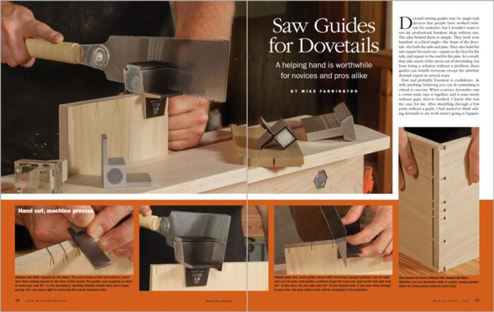 Dovetail Saw Guides - FineWoodworking
