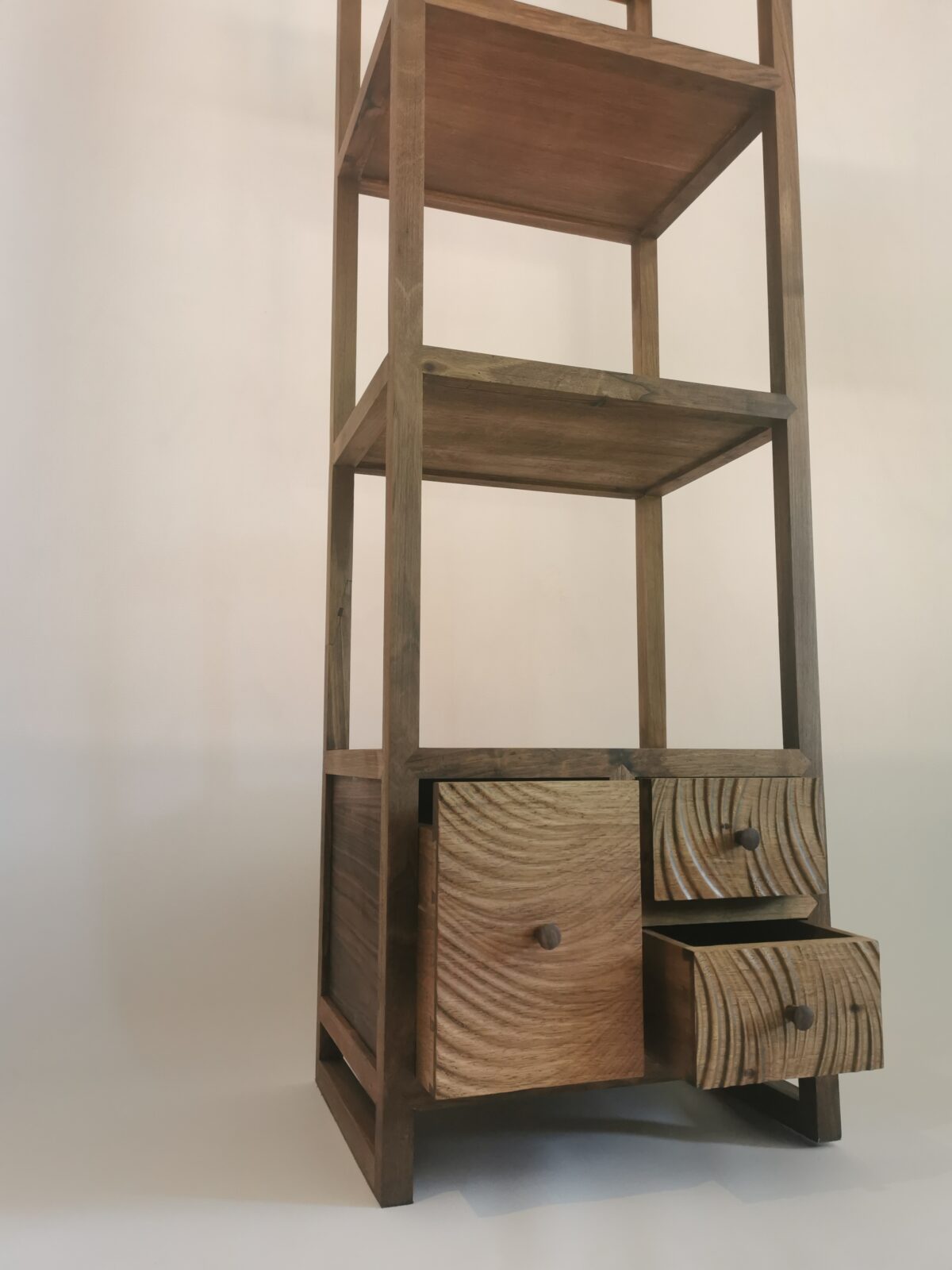 Walnut display unit - FineWoodworking