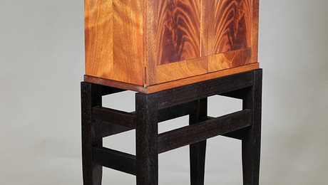 A Krenov-inspired Cabinet-on-a-Stand - FineWoodworking