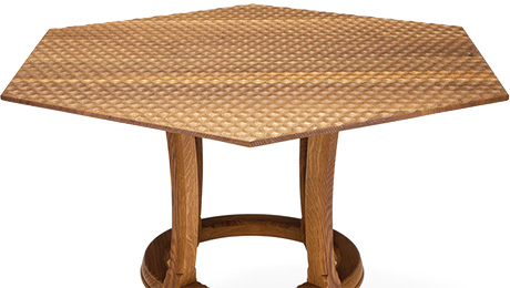 Table Pattern Influenced by Rustic English Furniture - FineWoodworking