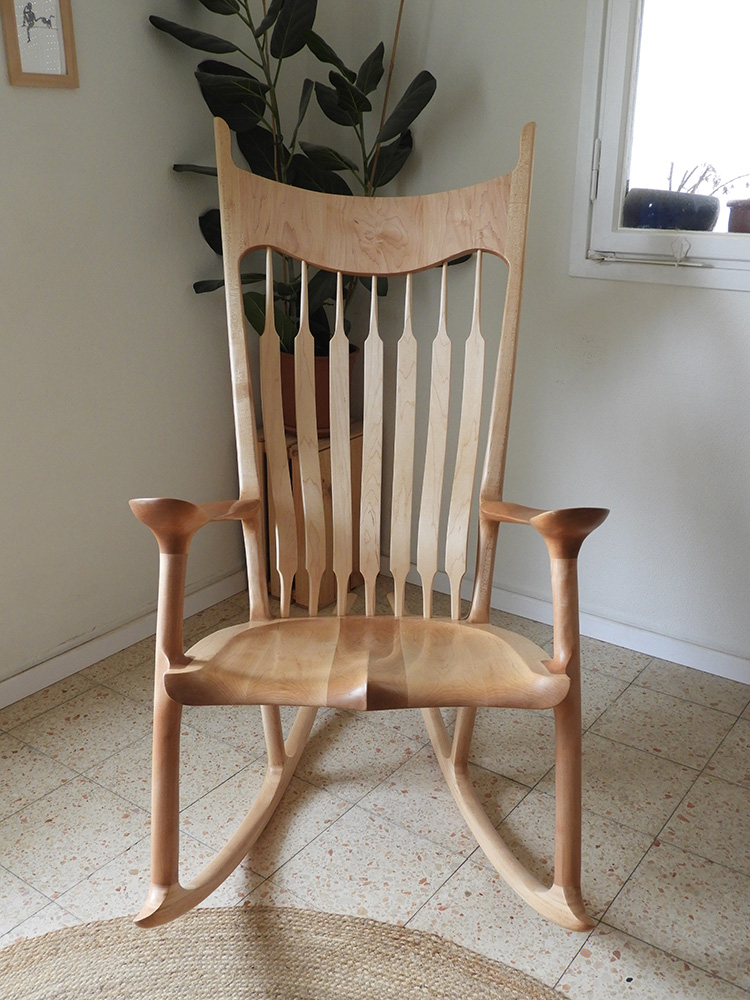 Maple Rocking Chair - FineWoodworking