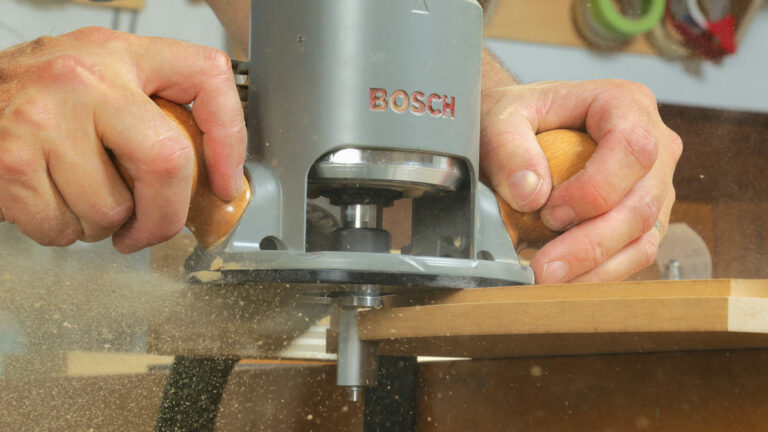 Making a complementary routing template - FineWoodworking