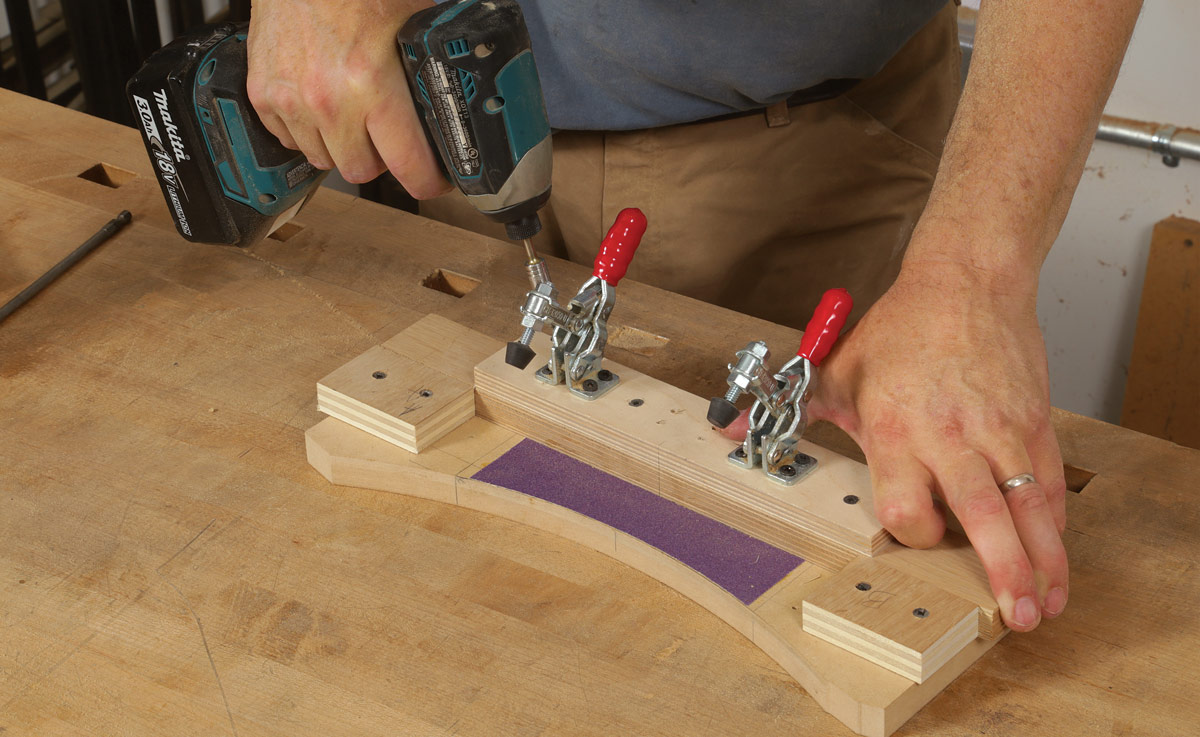 Making a complementary routing template - FineWoodworking