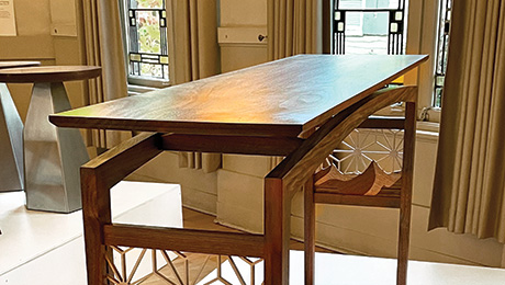 A Table Inspired by Mountains - FineWoodworking