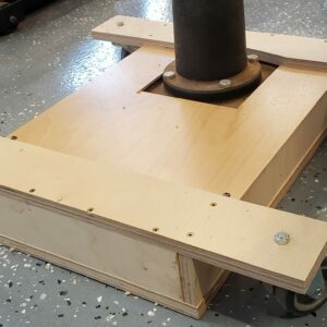 Mobile Base for [floor mounted] Drill Press — revisited - FineWoodworking