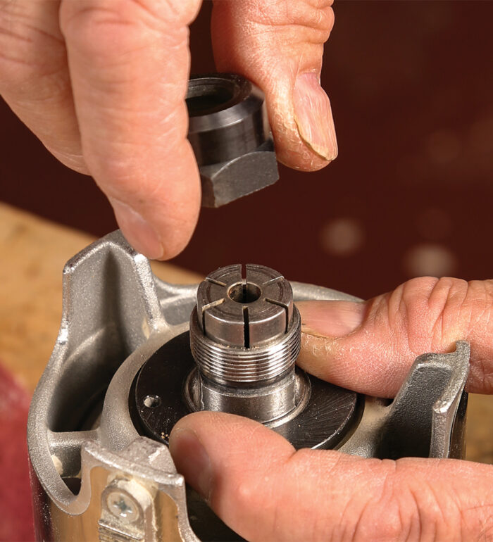 Safe, accurate handheld routing - FineWoodworking