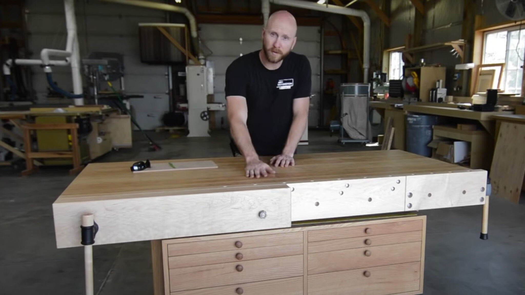 Fold-up wall storage - FineWoodworking