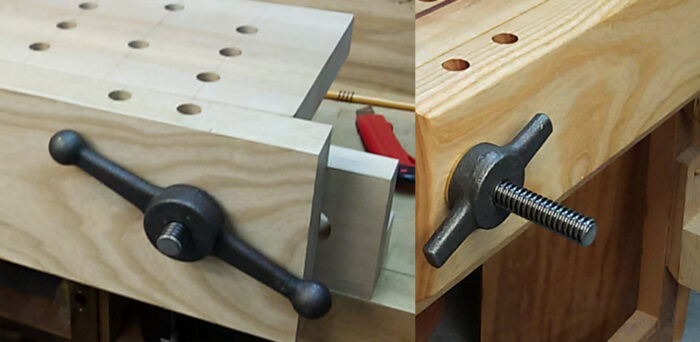 Moxon vise handles - FineWoodworking