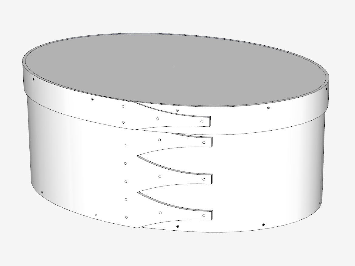Resizing Shaker Oval Boxes - FineWoodworking