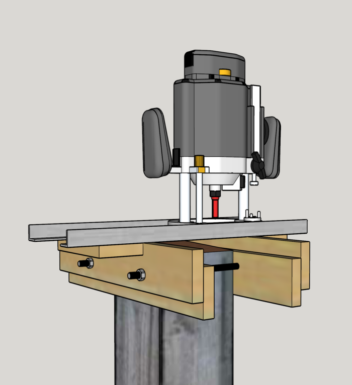 flatten ends of 6 x 6 hand-hewn barn beam - FineWoodworking