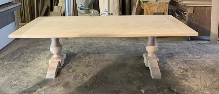 Staining alder pedestal base - FineWoodworking