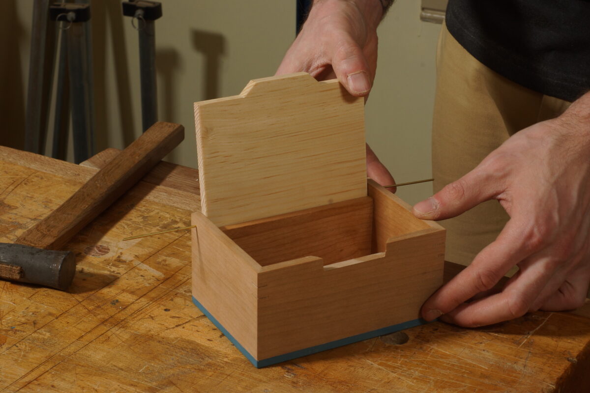 How to create a lipped inset lid for a simple box - FineWoodworking