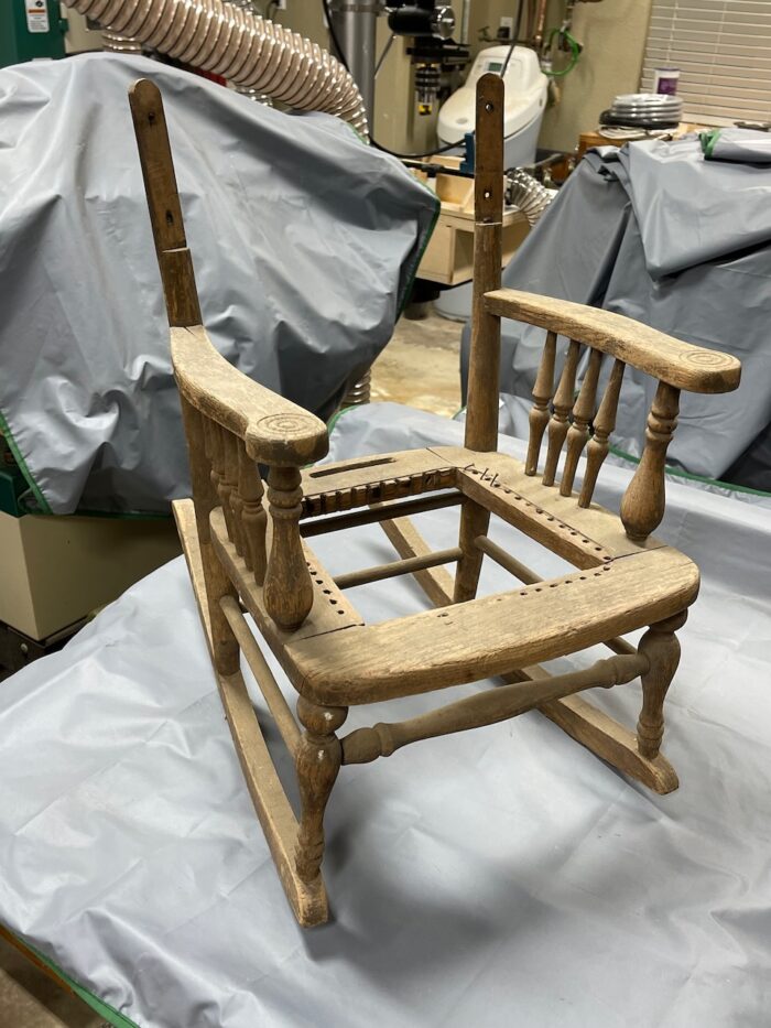 Child’s Rocking Chair Restoration - FineWoodworking