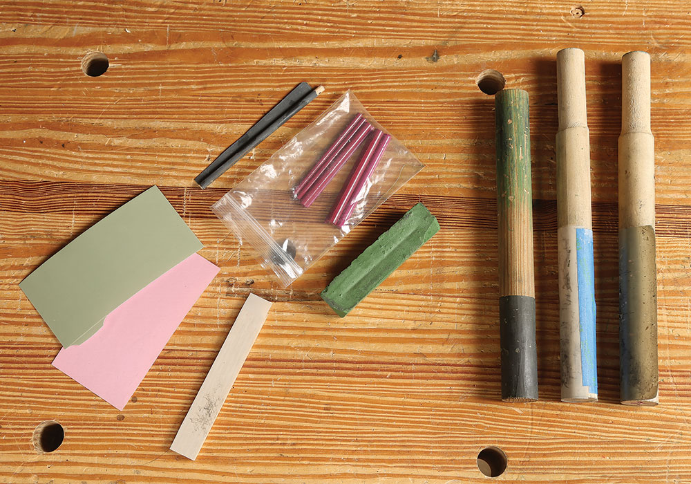 How to sharpen odd shaped tools - FineWoodworking