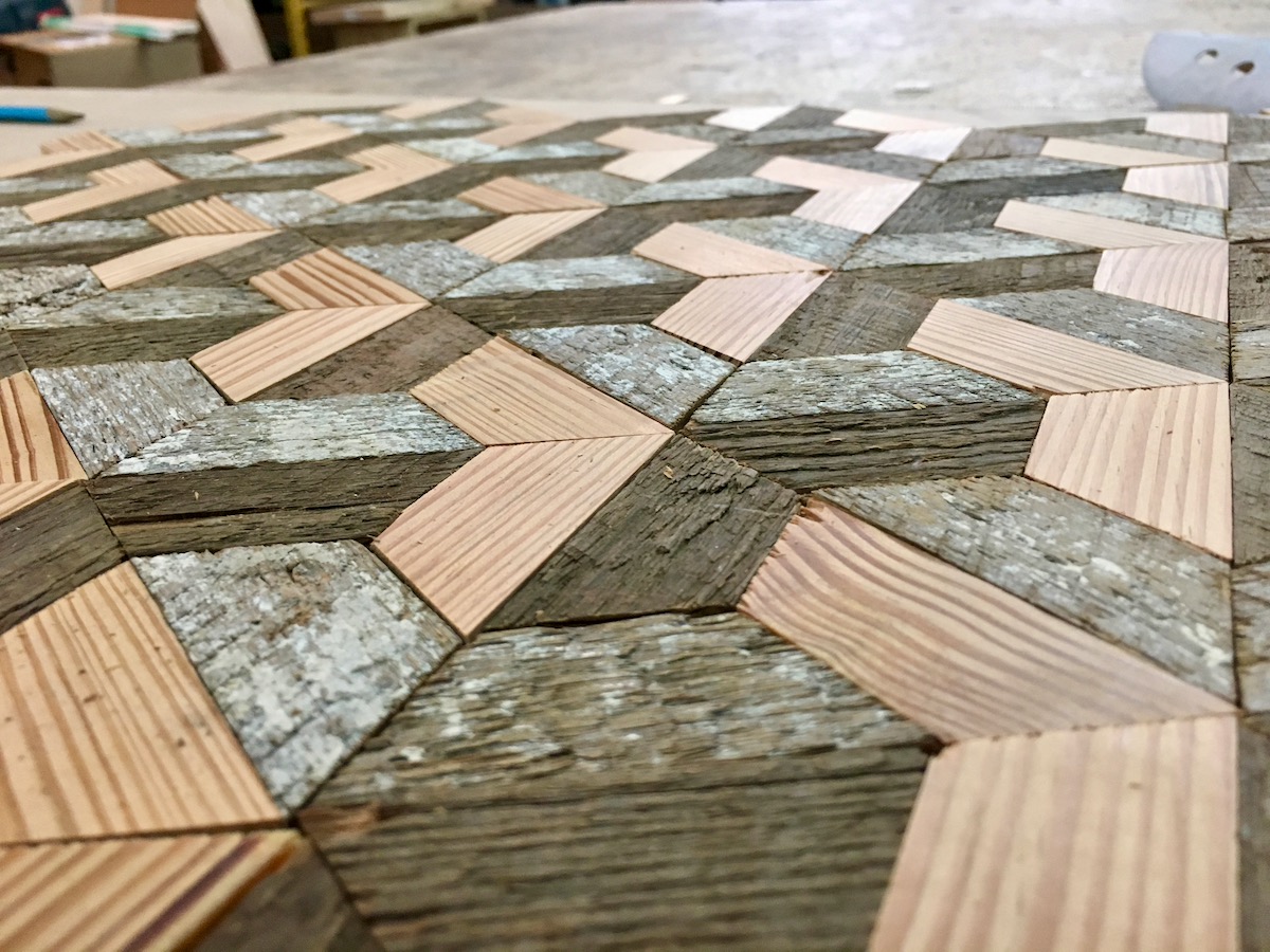 Wooden quilts, part 2: Quilts over substrate - FineWoodworking
