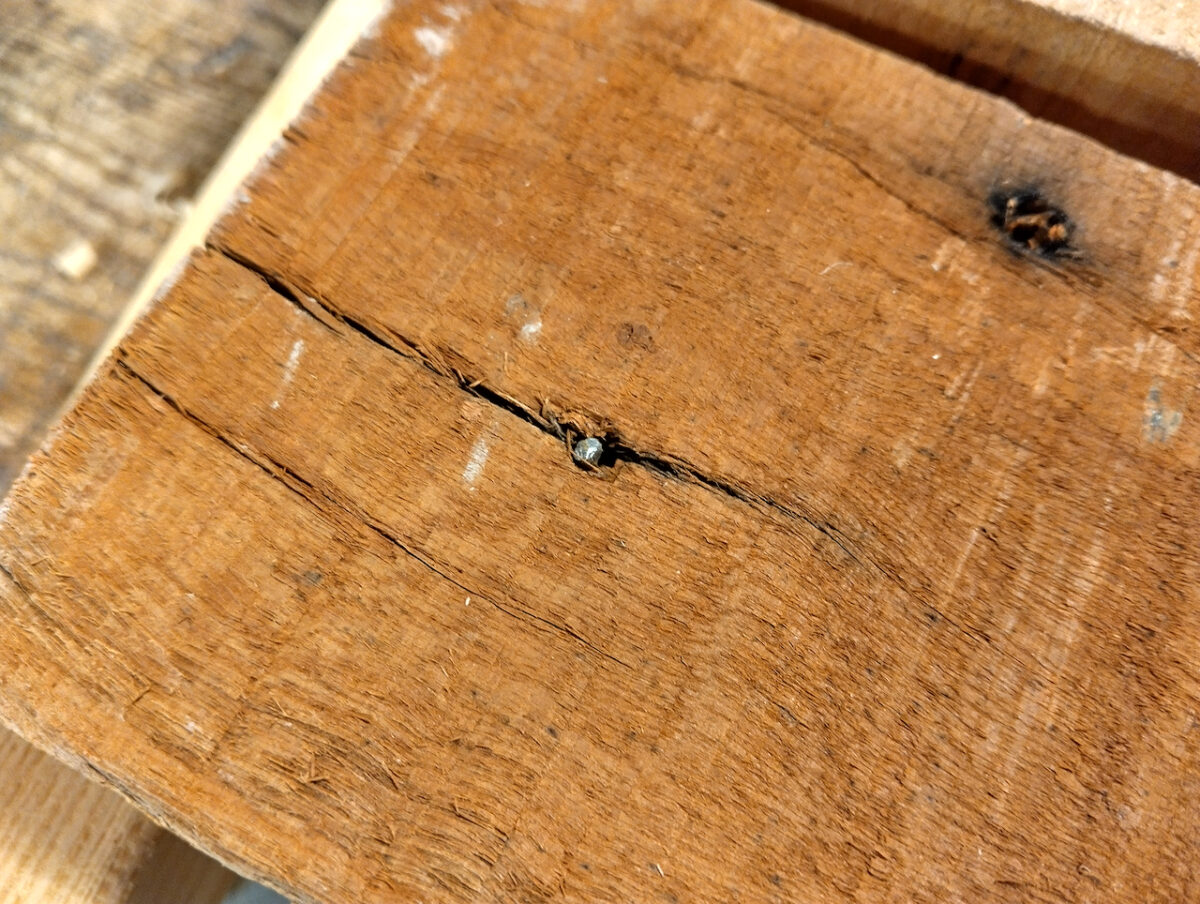 Extracting stubborn nails from reclaimed wood - FineWoodworking