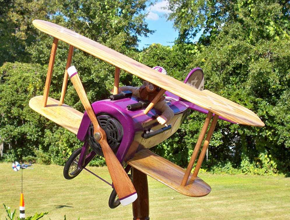 Kosciuszko's Squadron's Biplane Fan - FineWoodworking