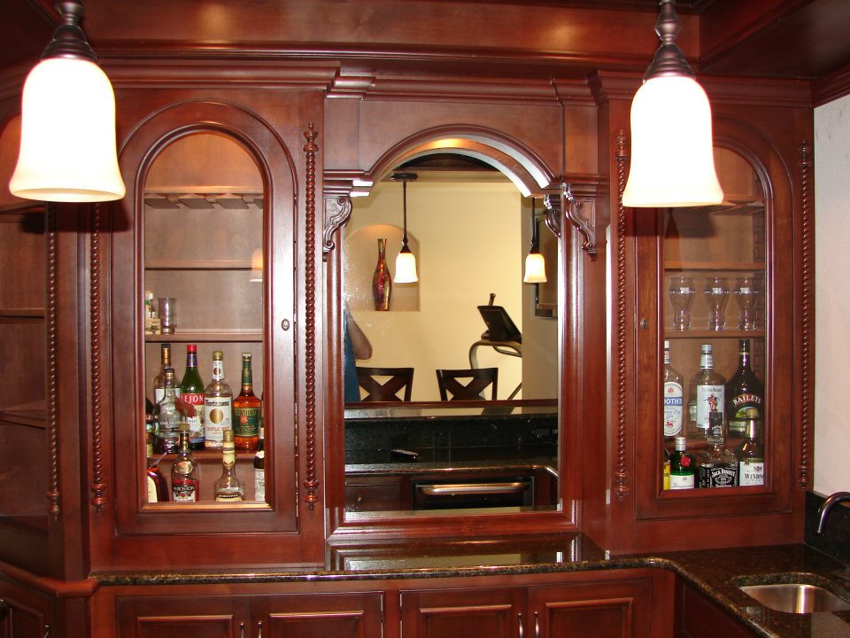 Basement Pub - FineWoodworking