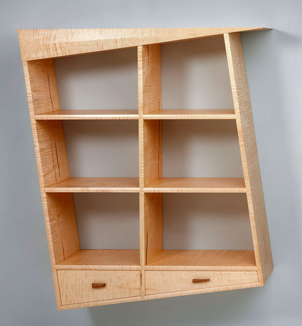 Askew Hanging Shelves - FineWoodworking