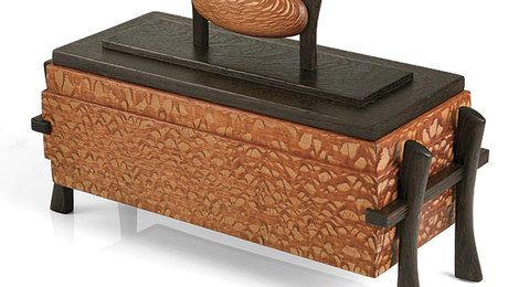 Lacewood and Wenge Pagoda Style Box - FineWoodworking