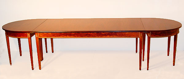 Extended Federal Dining Table - FineWoodworking