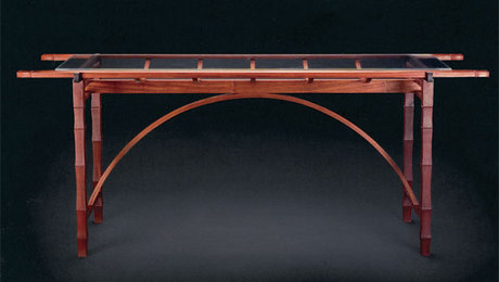 Southeast Asian Inspired Hall Table - FineWoodworking