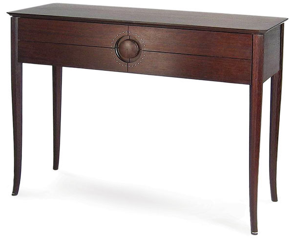 Wenge Table with Silver Inlay - FineWoodworking