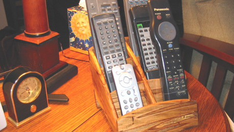 Remote Control Caddy - FineWoodworking