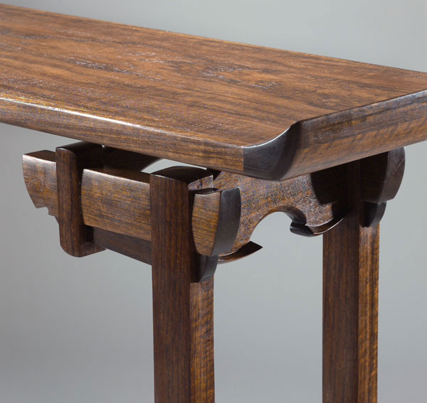 Asian Interpretation Hall Table - FineWoodworking
