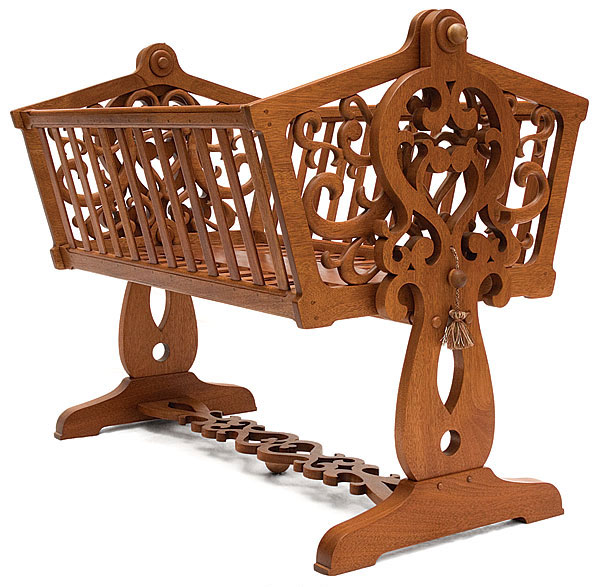 Carved Cradle - FineWoodworking