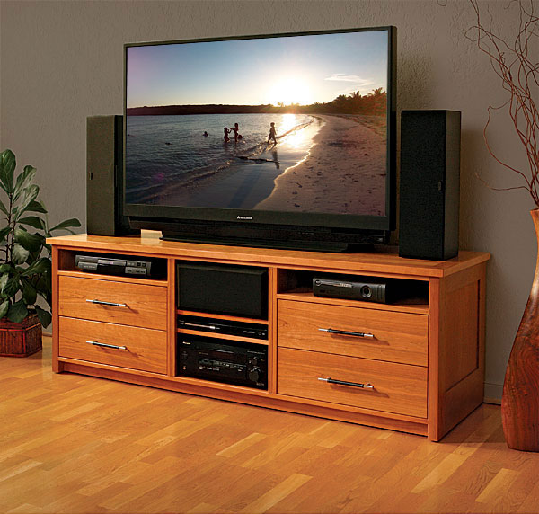 Low Console Entertainment Table - FineWoodworking