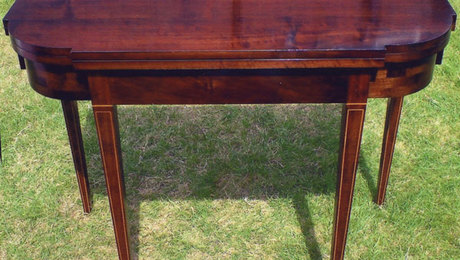Hepplewhite Card Table - FineWoodworking