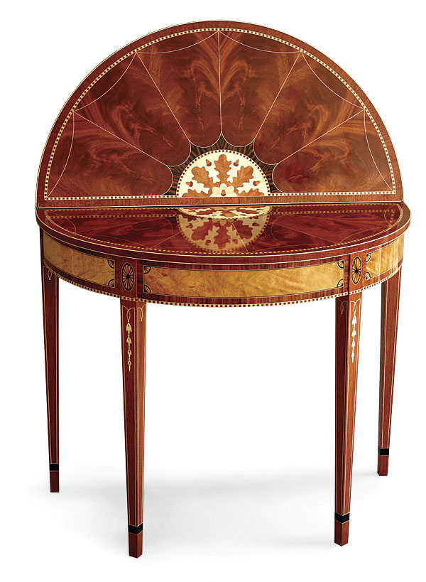 18th Century Federal Card Table - FineWoodworking