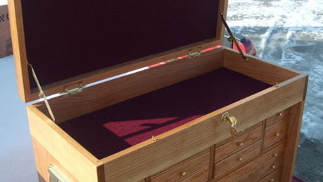 machine shop tool box - FineWoodworking