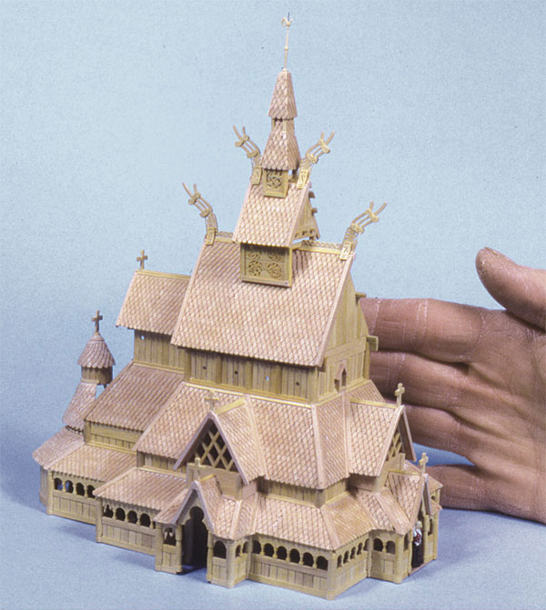 Norwegian Model Church - FineWoodworking