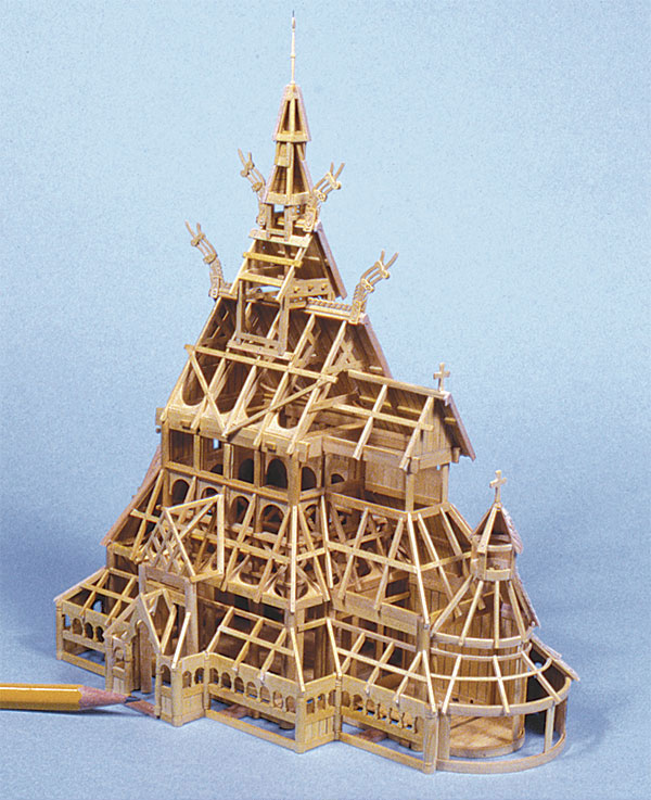 Norwegian Model Church - FineWoodworking