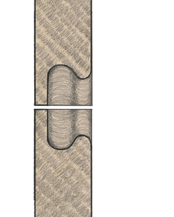 Twisted Slat Credenza - FineWoodworking