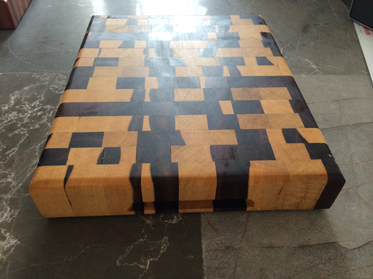 grain butcher board Katalox a mayan wood - FineWoodworking