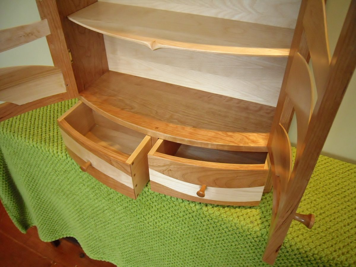 Curved Wall Cabinet - FineWoodworking