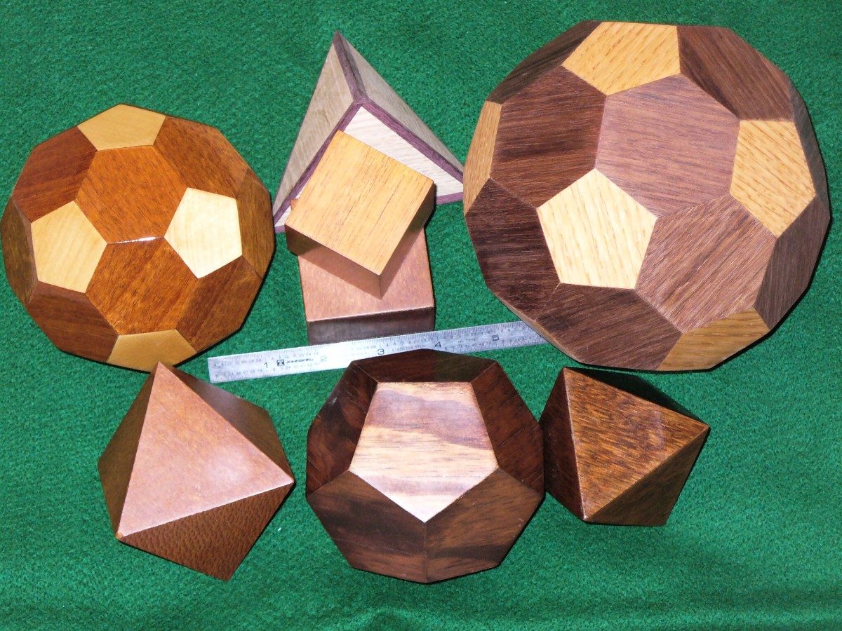 Assorted "Hedrons" - FineWoodworking
